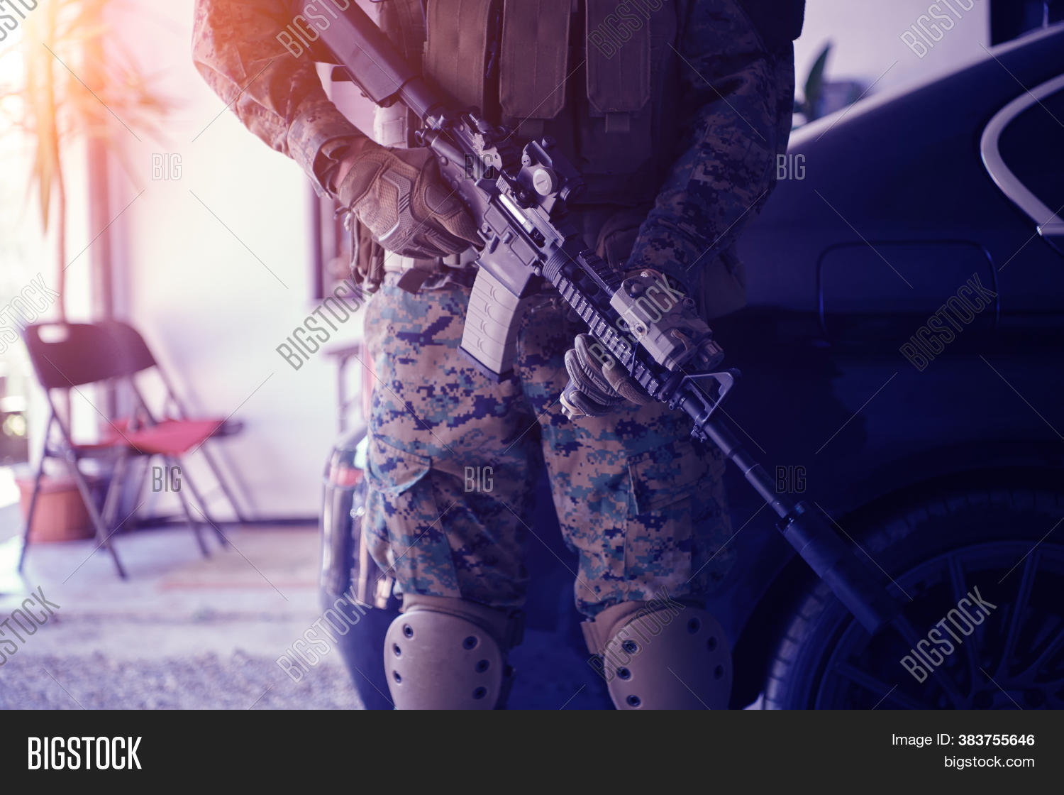 Soldier Protecting Image & Photo (Free Trial) | Bigstock
