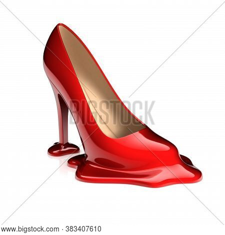 Melting High Heel Shoe Image & Photo (Free Trial) | Bigstock