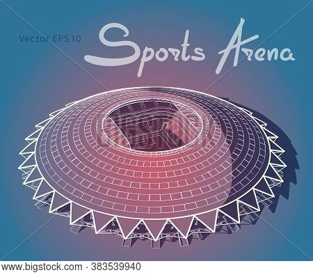 Sports Arena. Hand Vector & Photo (Free Trial) | Bigstock