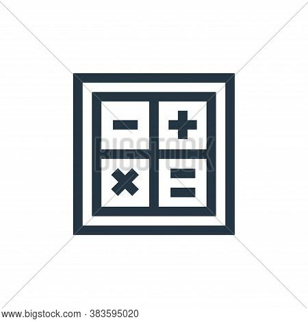 Maths Icon Isolated Vector & Photo (Free Trial) | Bigstock