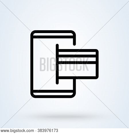 Credit Card Swipe Vector
