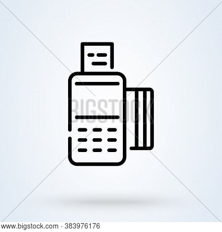 Credit Card Swipe Vector