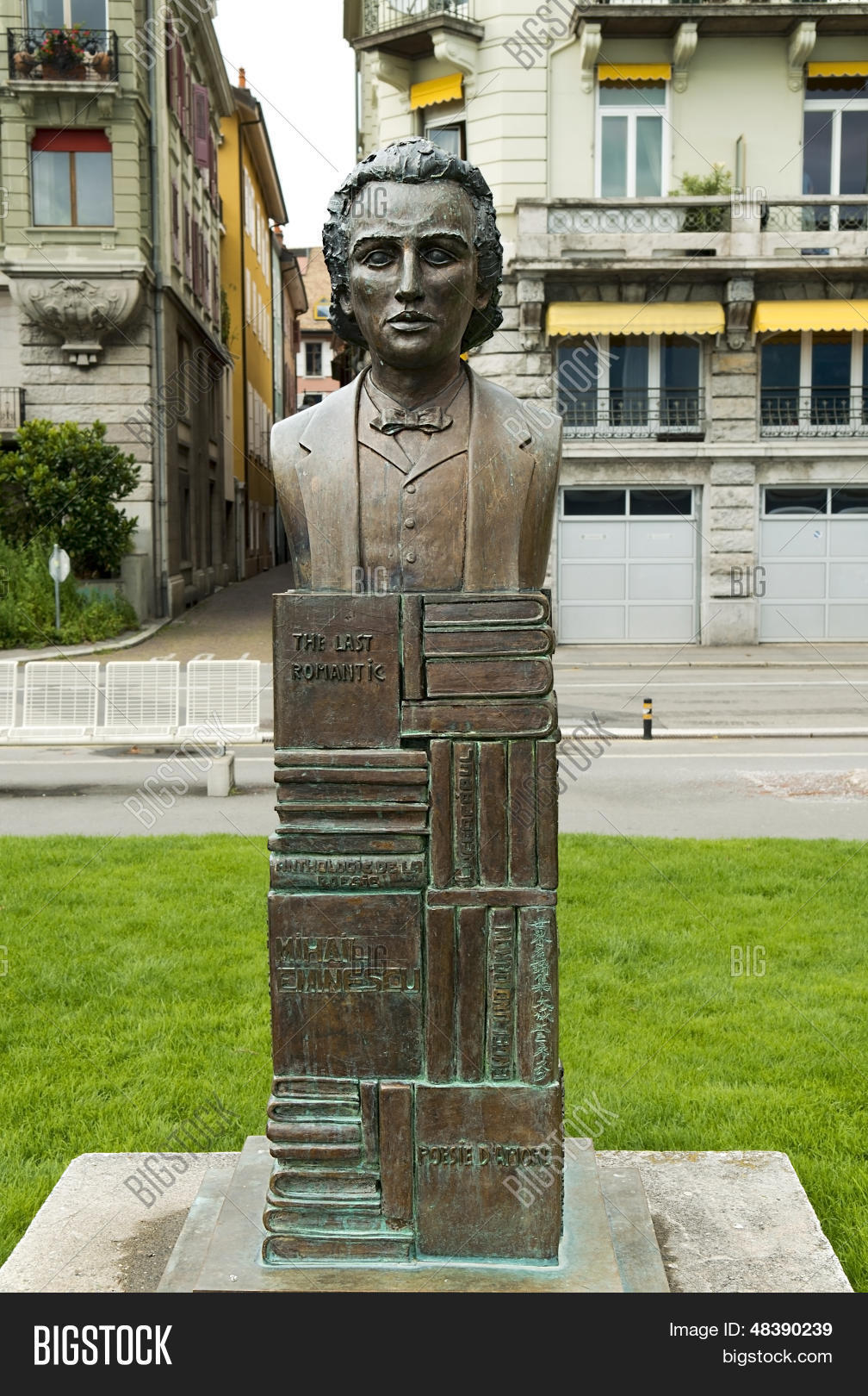Monument Romanian Poet Image & Photo (Free Trial) | Bigstock