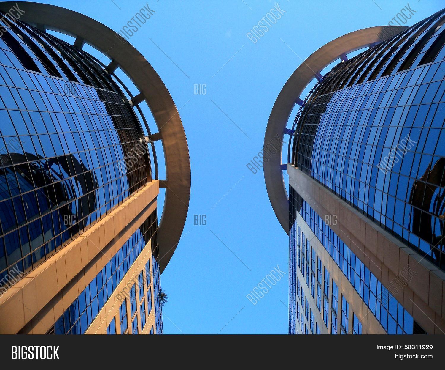 Two Towers Building Image & Photo (Free Trial) | Bigstock