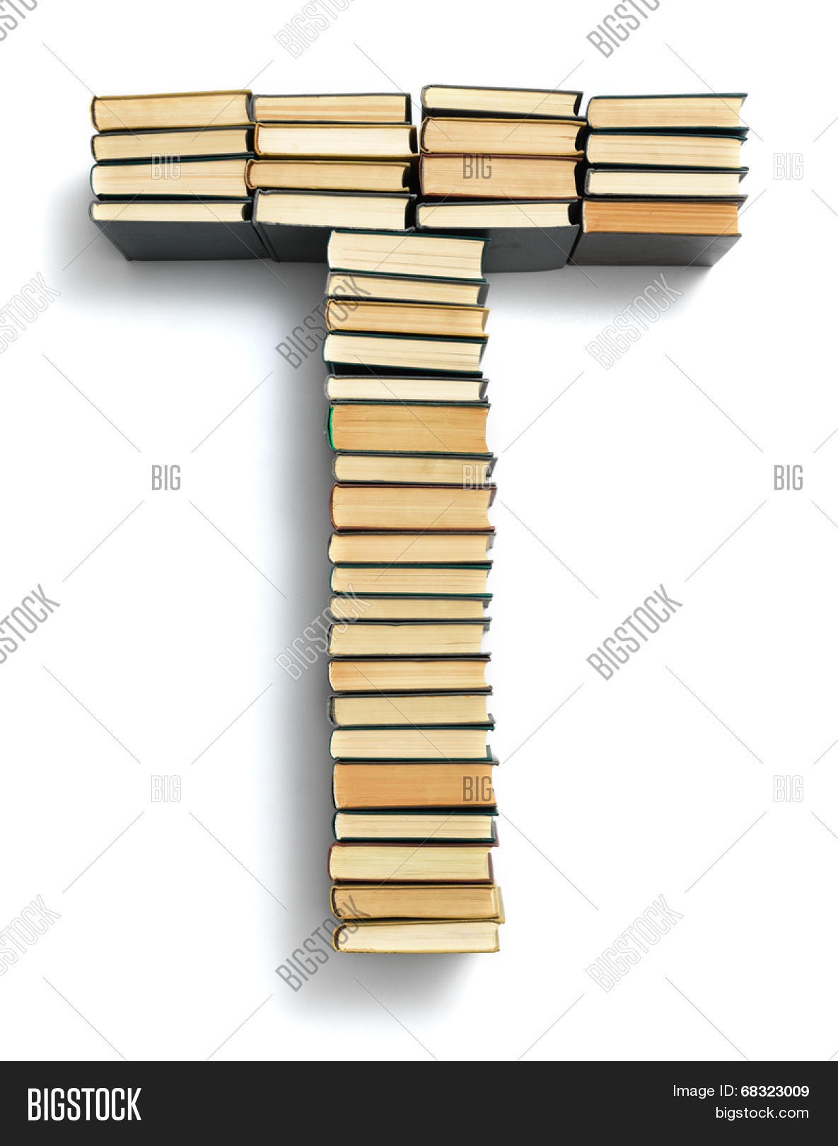 Letter T Formed Page Image & Photo (Free Trial) | Bigstock