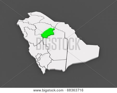 Map Al Qasim. Saudi Image & Photo (Free Trial) | Bigstock