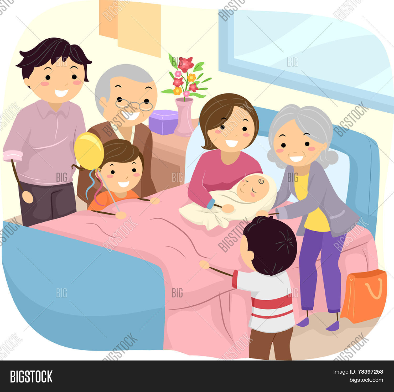 Illustration Family Vector & Photo (Free Trial) | Bigstock