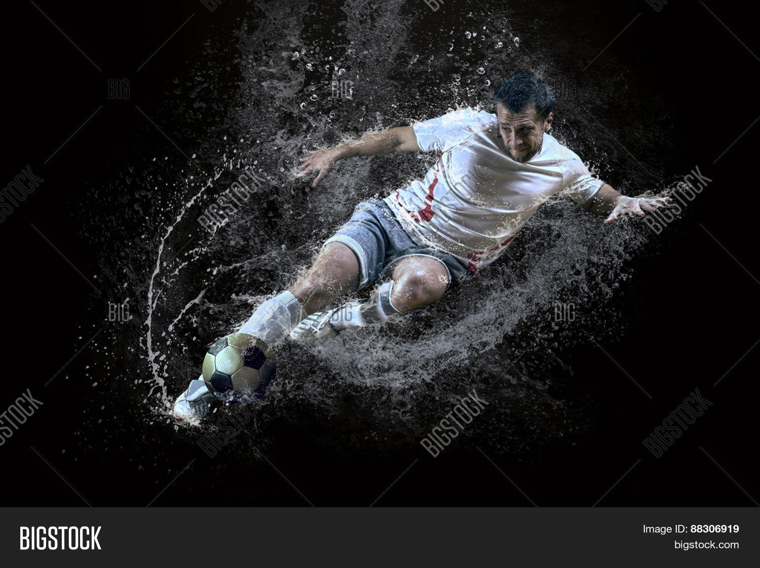 Splash Drops Around Image & Photo (Free Trial) | Bigstock
