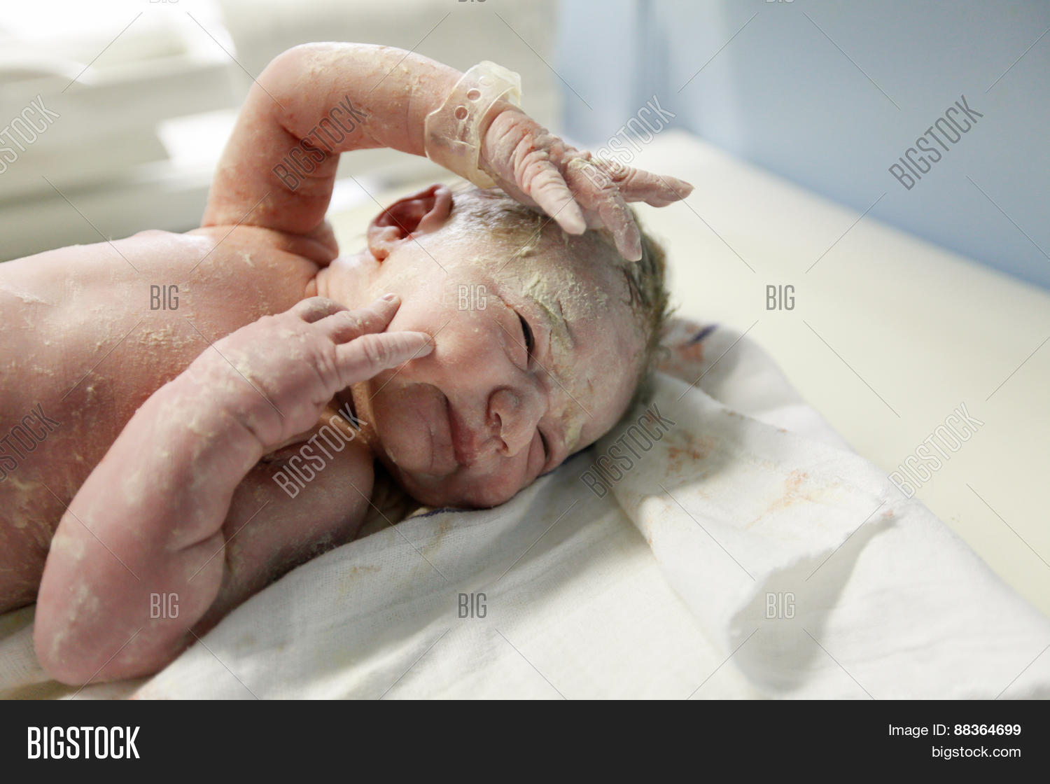 Vernix Covered Newborn Image & Photo (Free Trial) | Bigstock