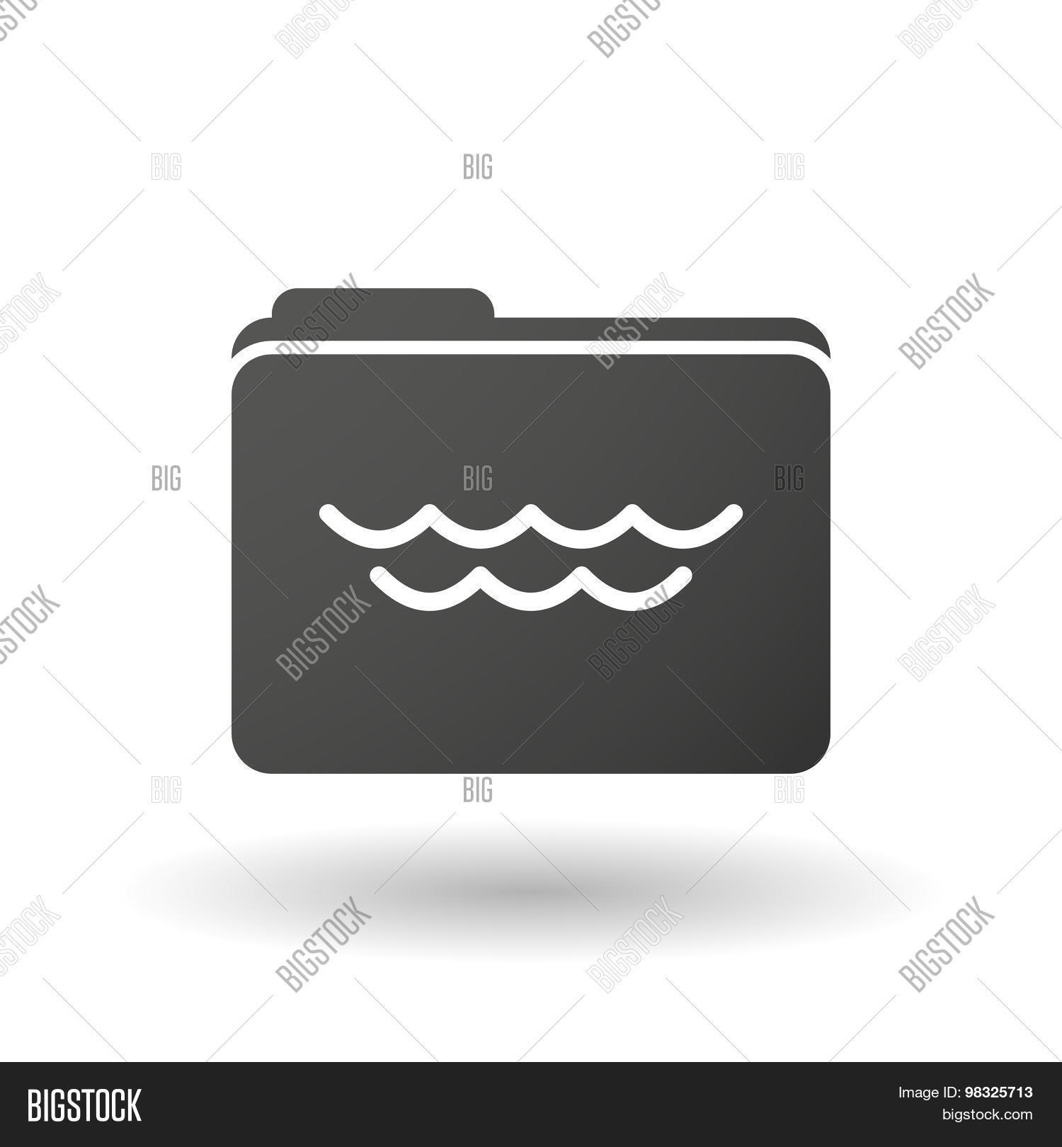 Isolated Folder Icon Vector & Photo (Free Trial) | Bigstock