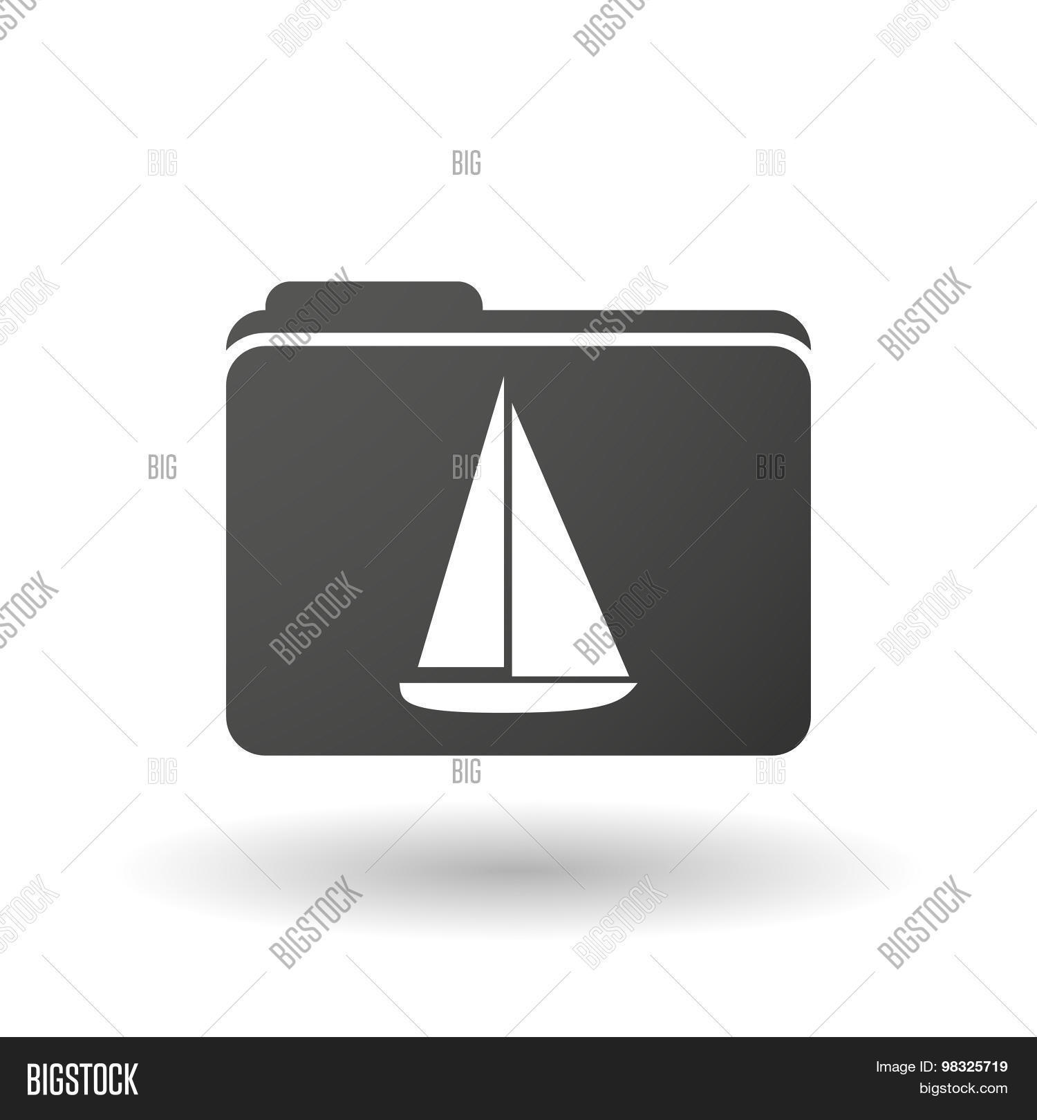 Isolated Folder Icon Vector & Photo (Free Trial) | Bigstock