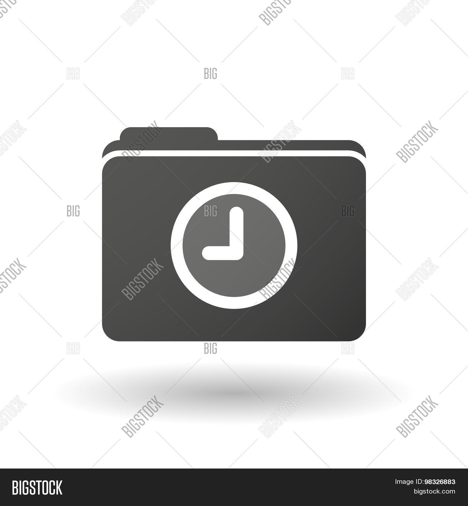 Isolated Folder Icon Vector & Photo (Free Trial) | Bigstock