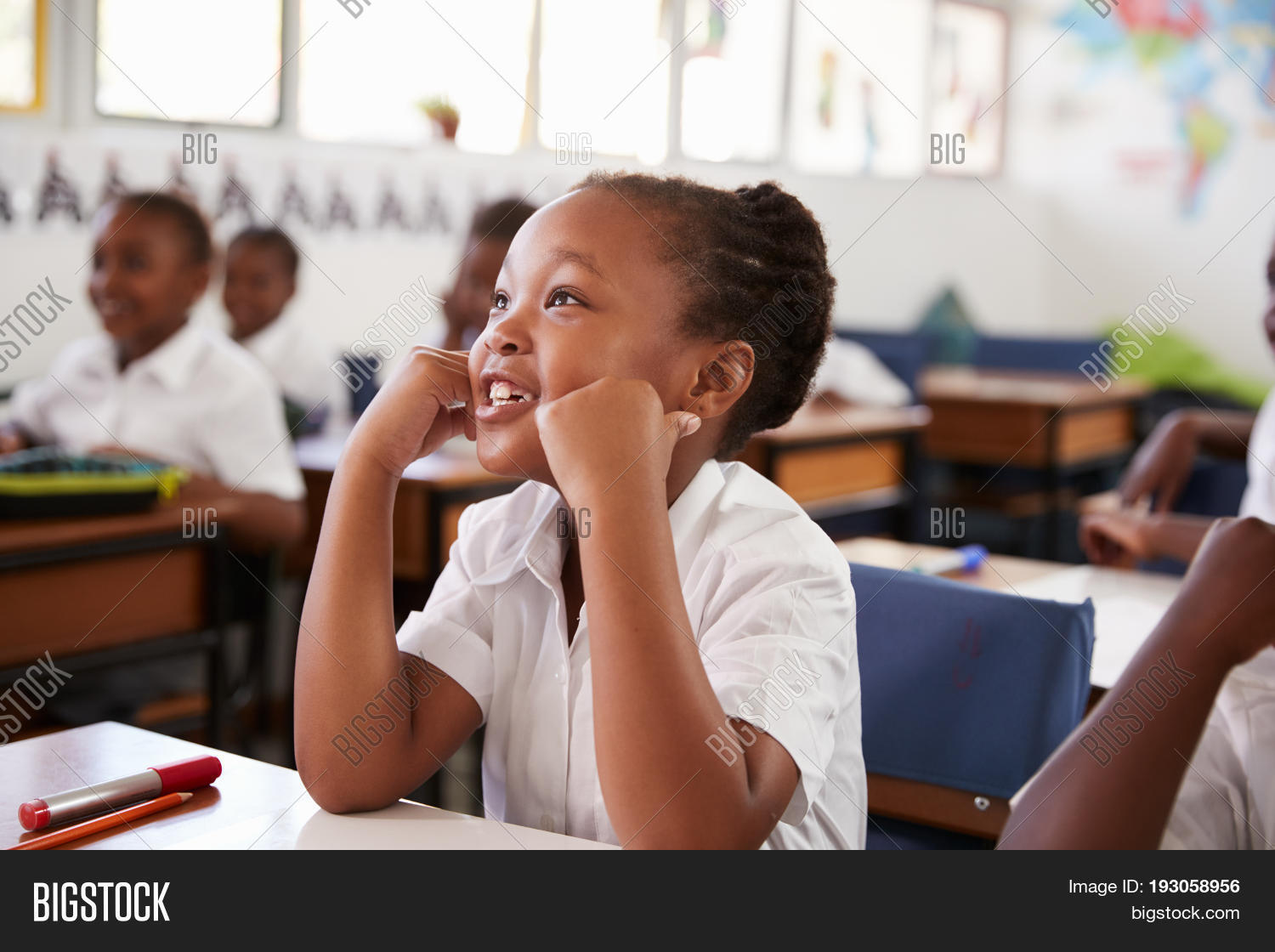Girl Listening During Image & Photo (Free Trial) | Bigstock