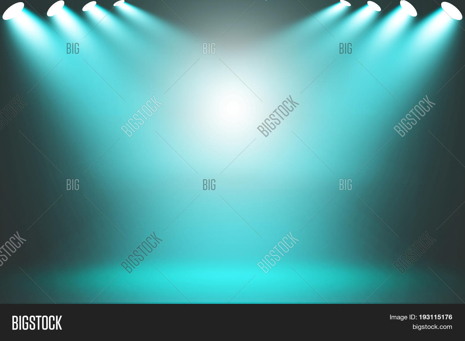 Spotlight Blue On Image & Photo (Free Trial) | Bigstock