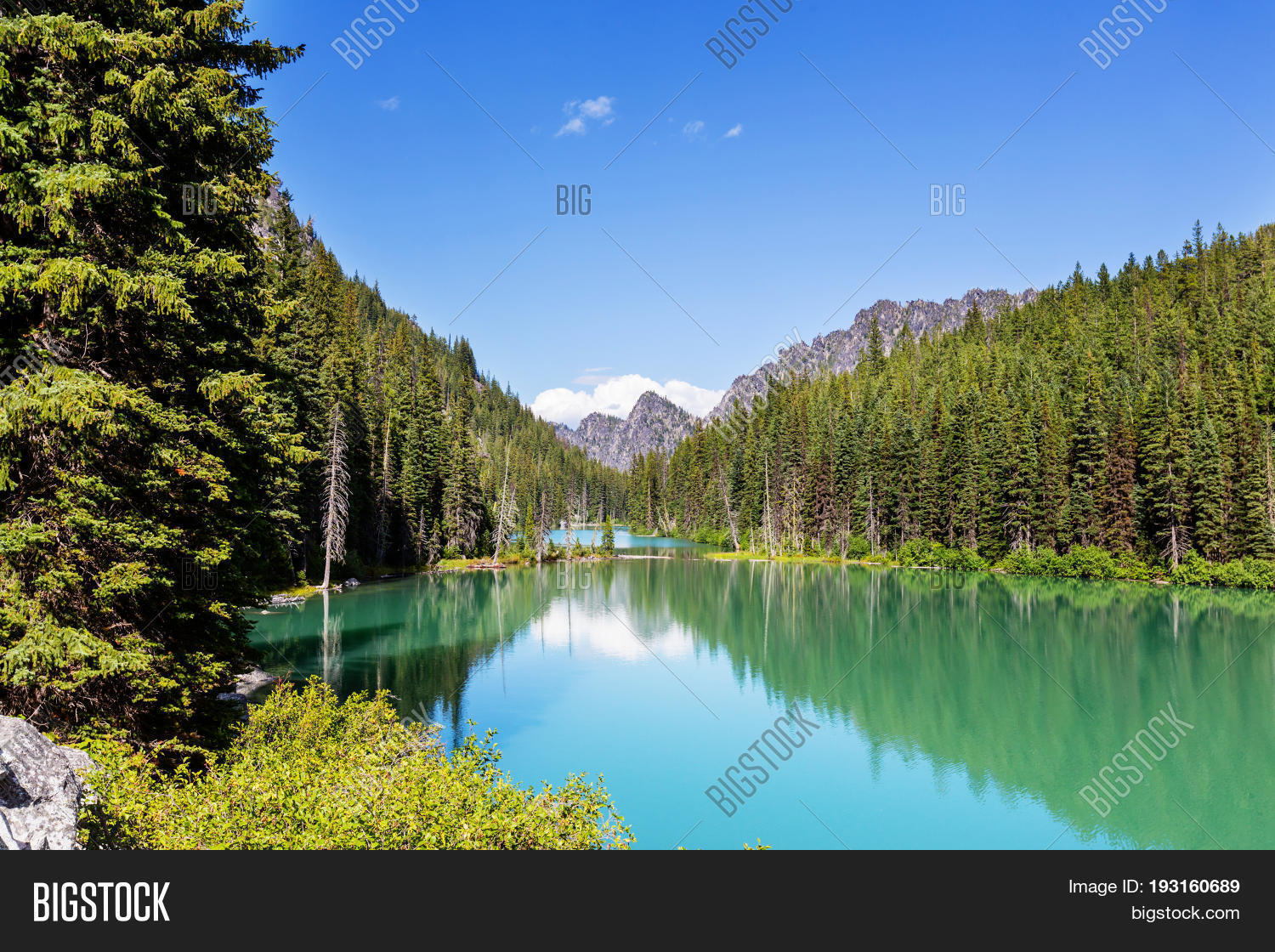 Beautiful Alpine Lakes Image & Photo (Free Trial) | Bigstock