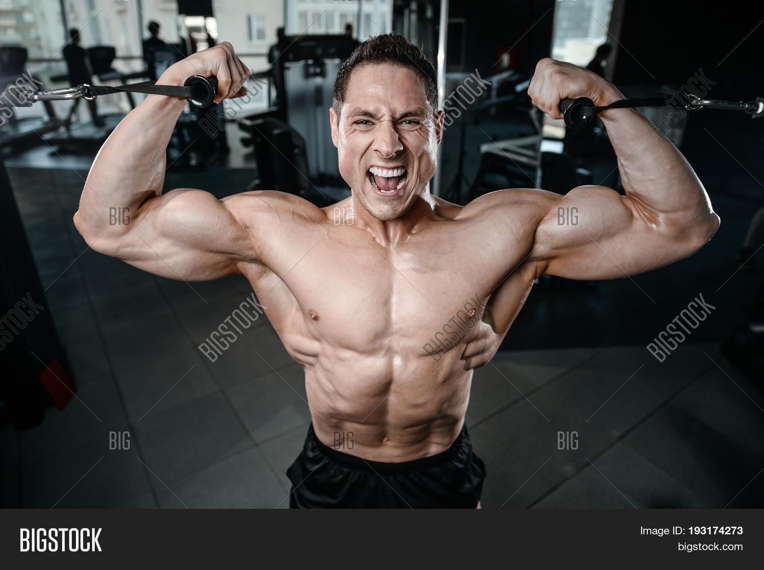 Strong Bodybuilder Man Image & Photo (Free Trial) | Bigstock