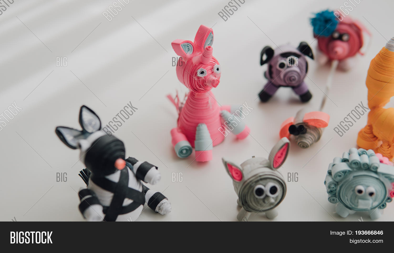 .cartoon Paper Toys Image & Photo (Free Trial) | Bigstock