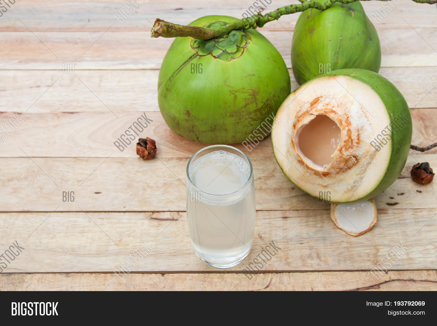 Fresh Coconut Water Image & Photo (Free Trial) | Bigstock