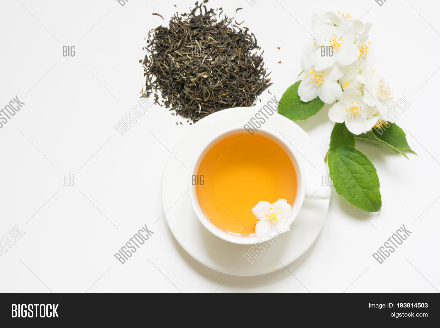 Jasmine Dry Green Tea Image & Photo (Free Trial) | Bigstock