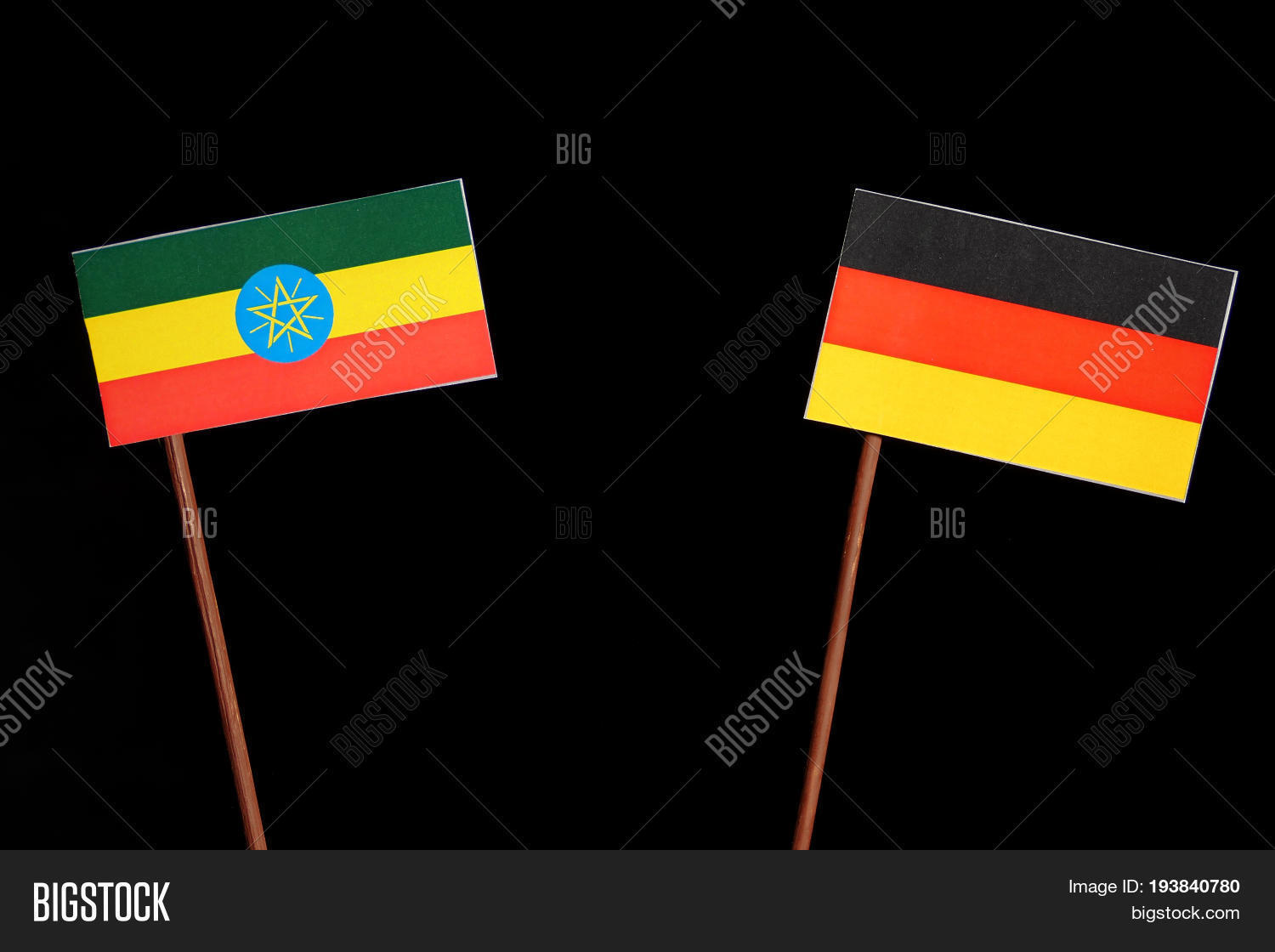 Ethiopian Flag German Image & Photo (Free Trial) | Bigstock