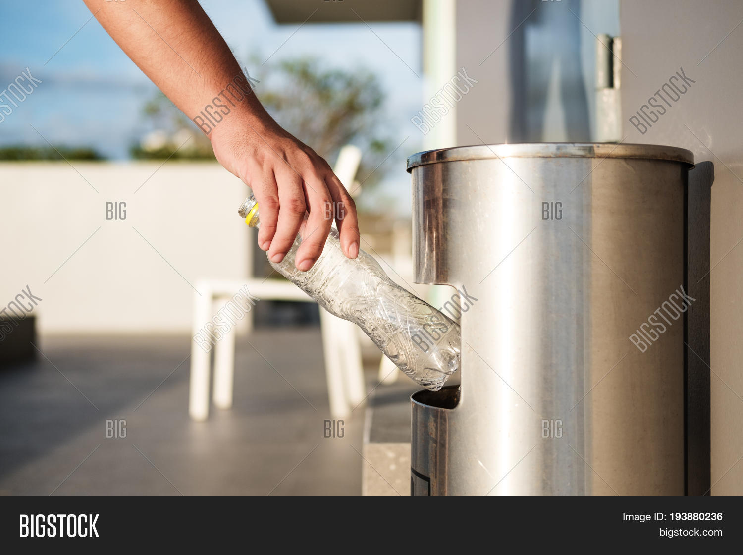Hand Putting Plastic Image & Photo (Free Trial) | Bigstock