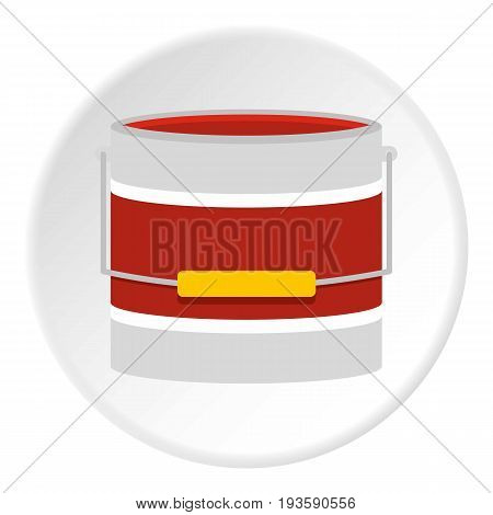 Red Paint Bucket Icon Vector & Photo (Free Trial) | Bigstock