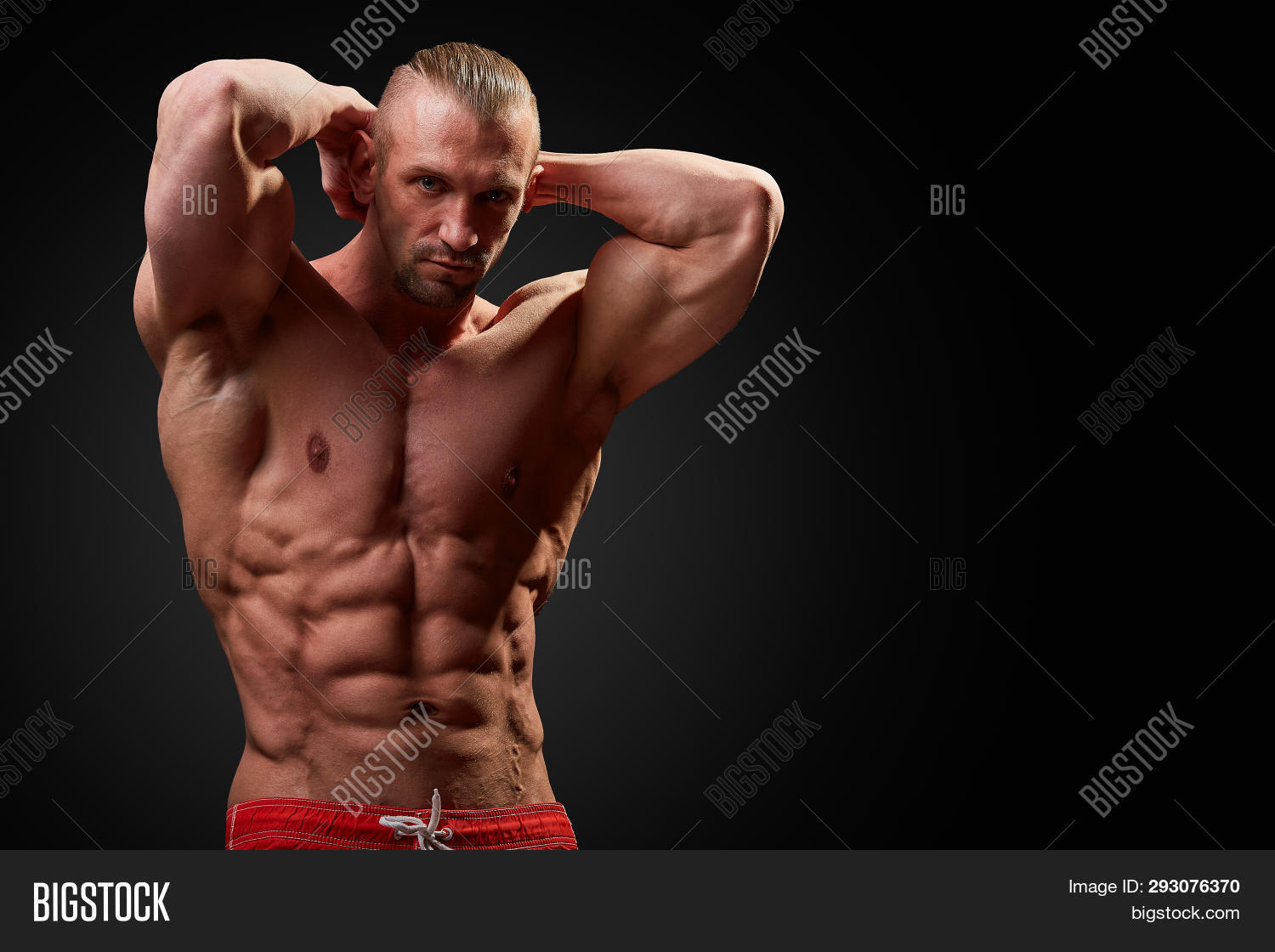 Athletic Man Posing. Image & Photo (Free Trial) | Bigstock