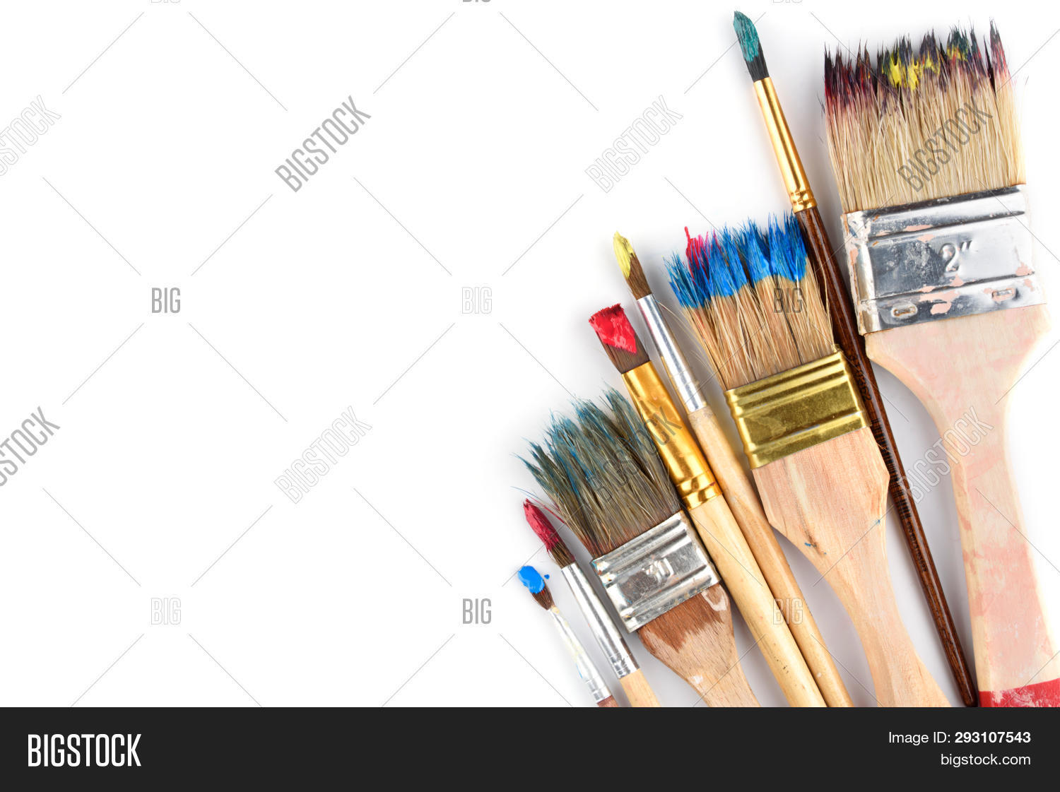 Collection Paintbrush Image & Photo (Free Trial) | Bigstock