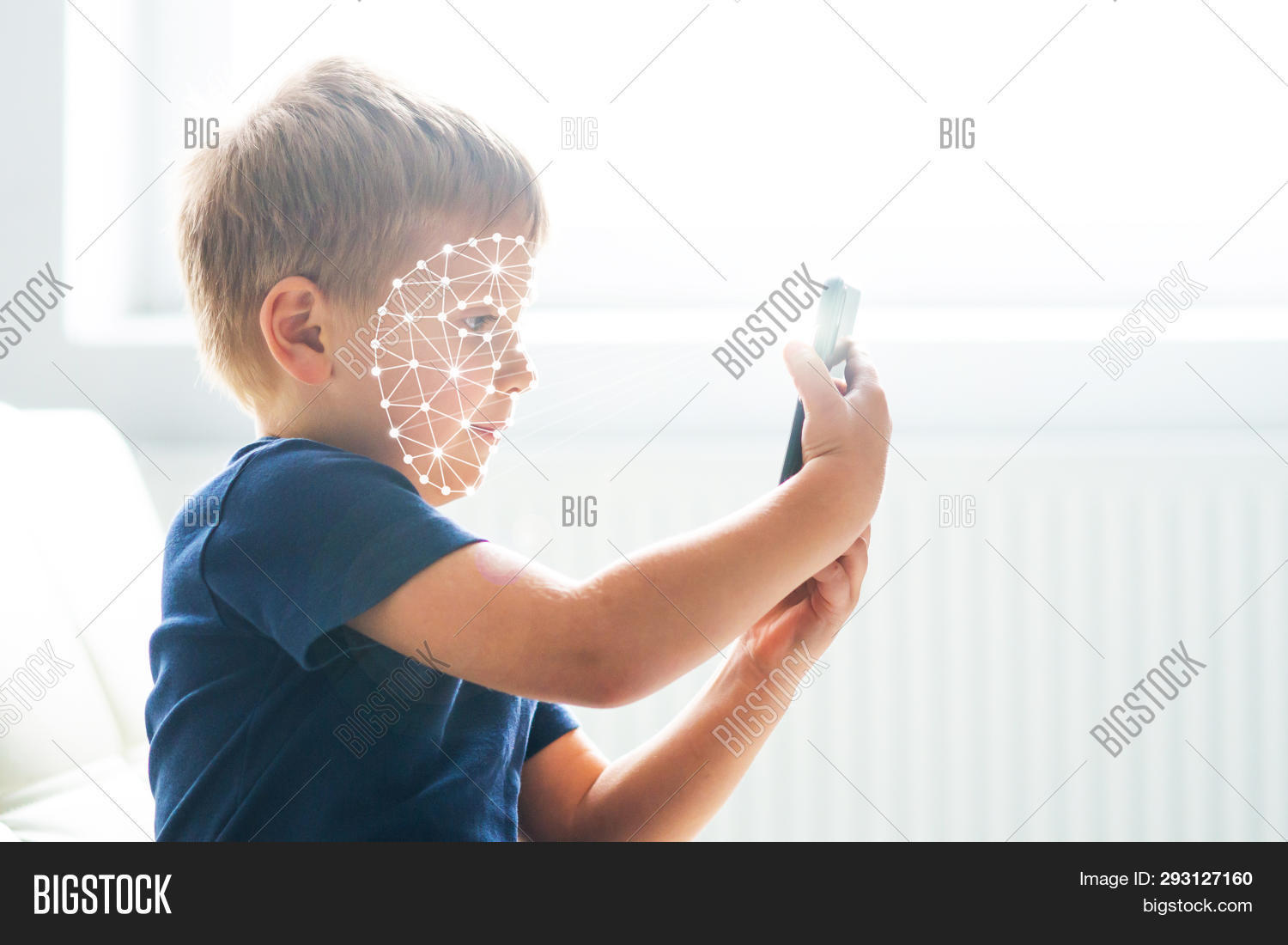 Kid Using Face Id Image & Photo (Free Trial) | Bigstock
