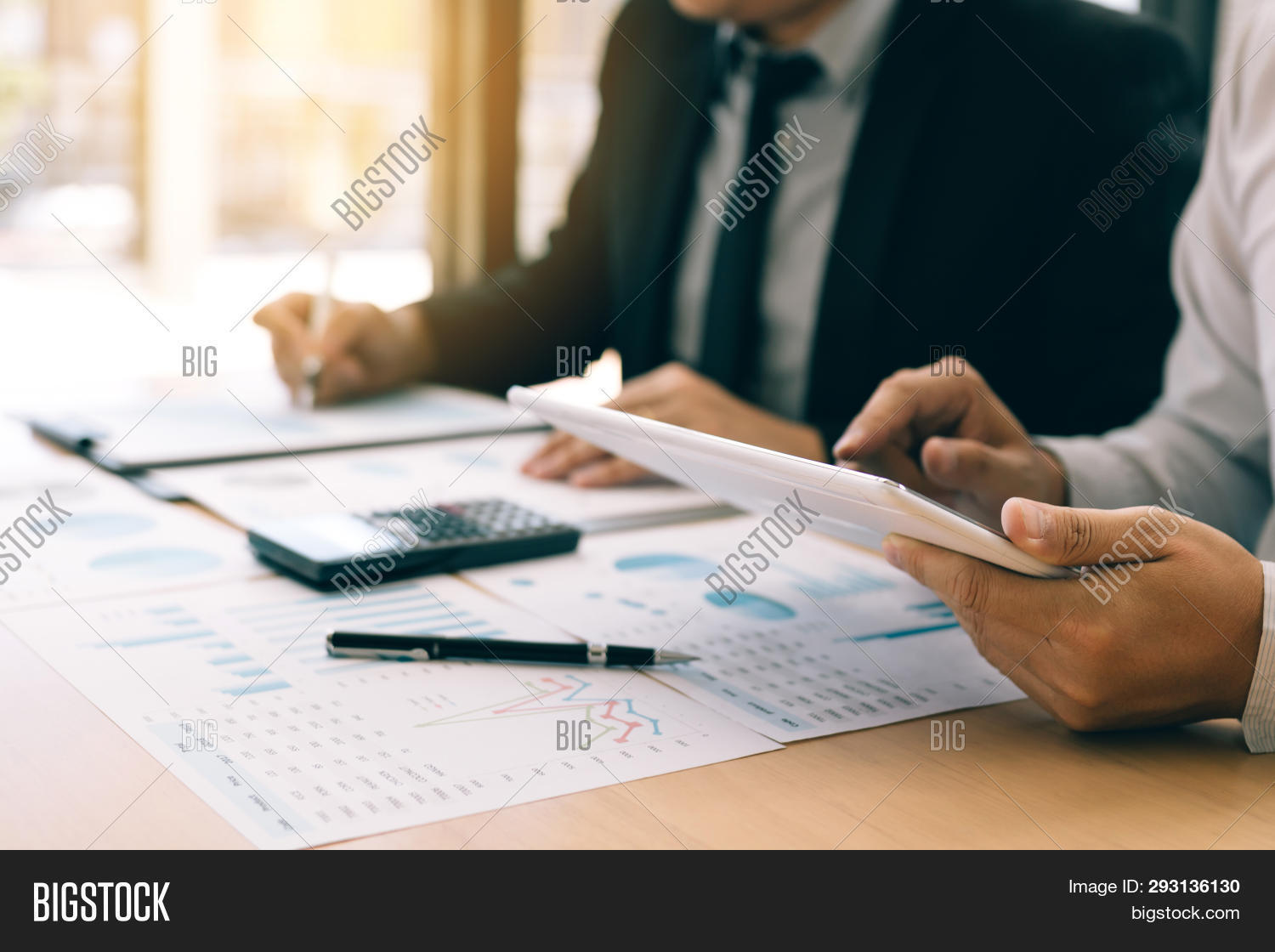 Managers Using Tablets Image & Photo (Free Trial) | Bigstock