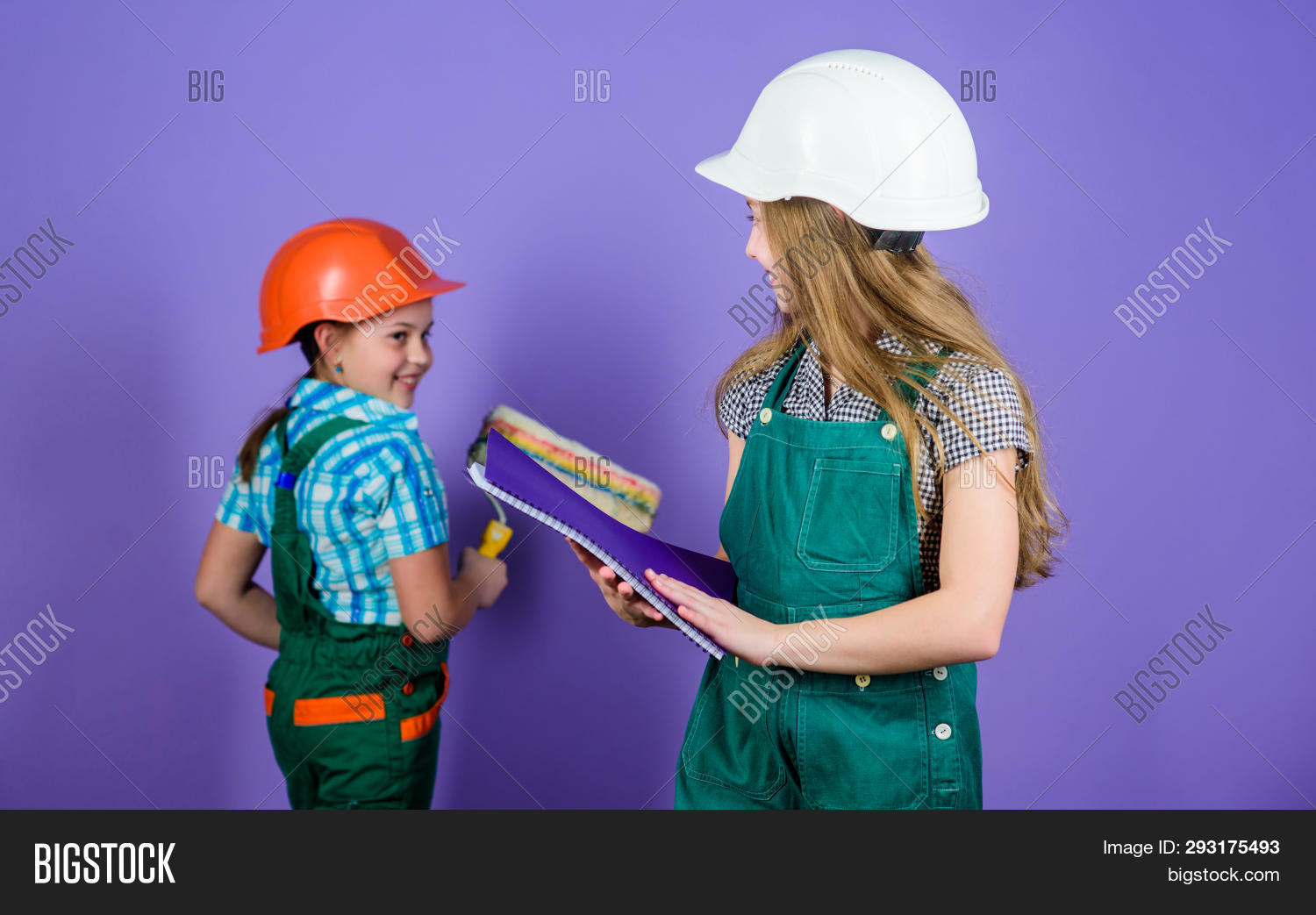 Kids Girls Planning Image & Photo (Free Trial) | Bigstock