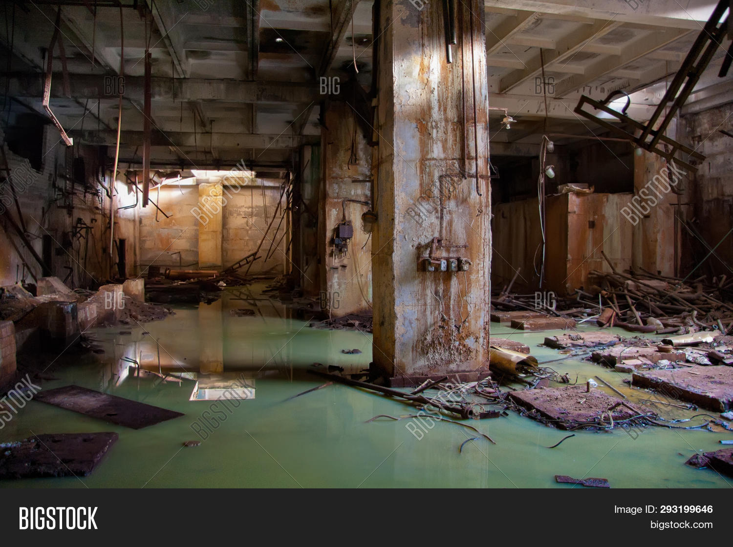 Flooded Collapsed Image & Photo (Free Trial) | Bigstock