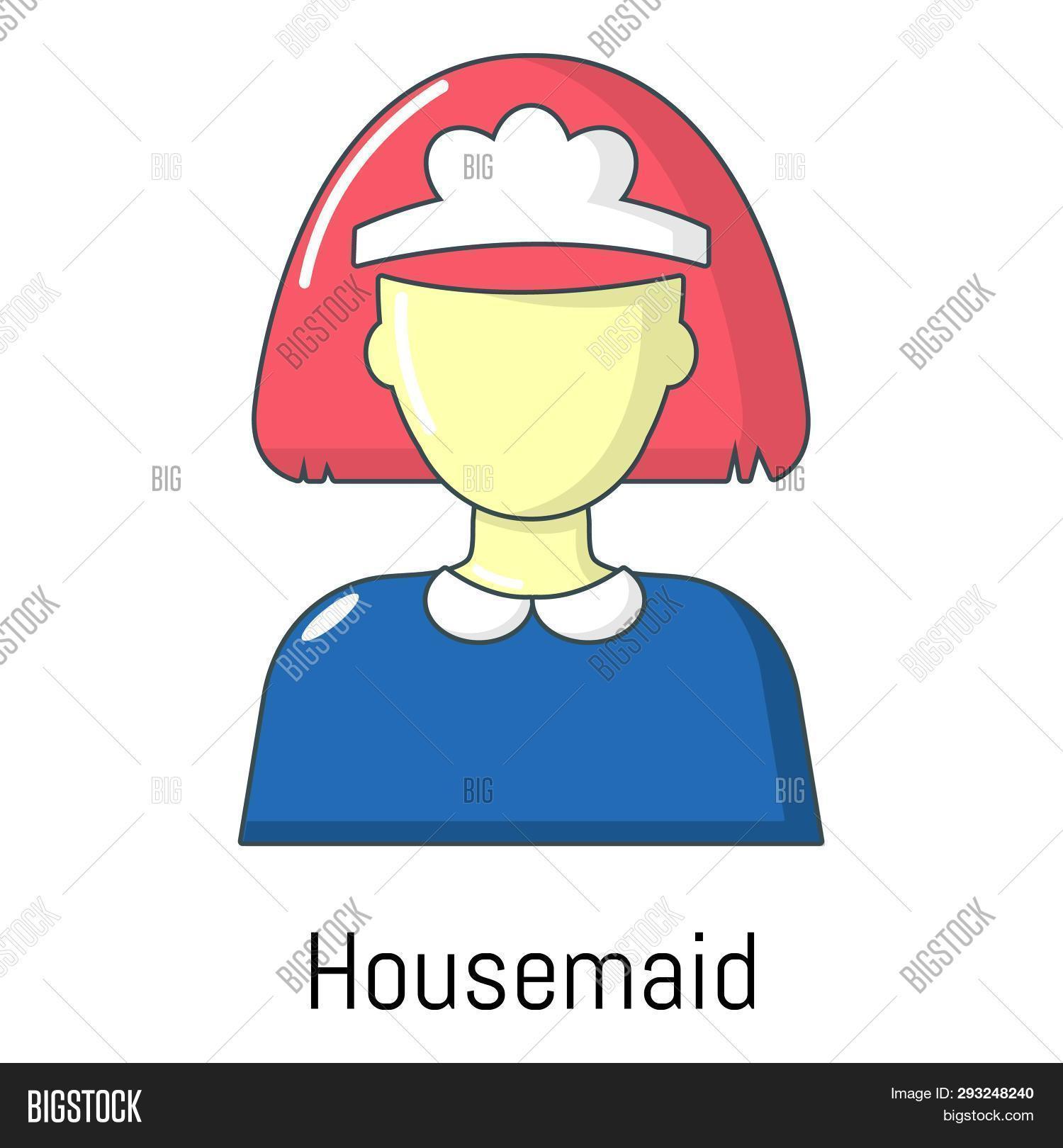 Housemaid Icon. Image & Photo (Free Trial) | Bigstock