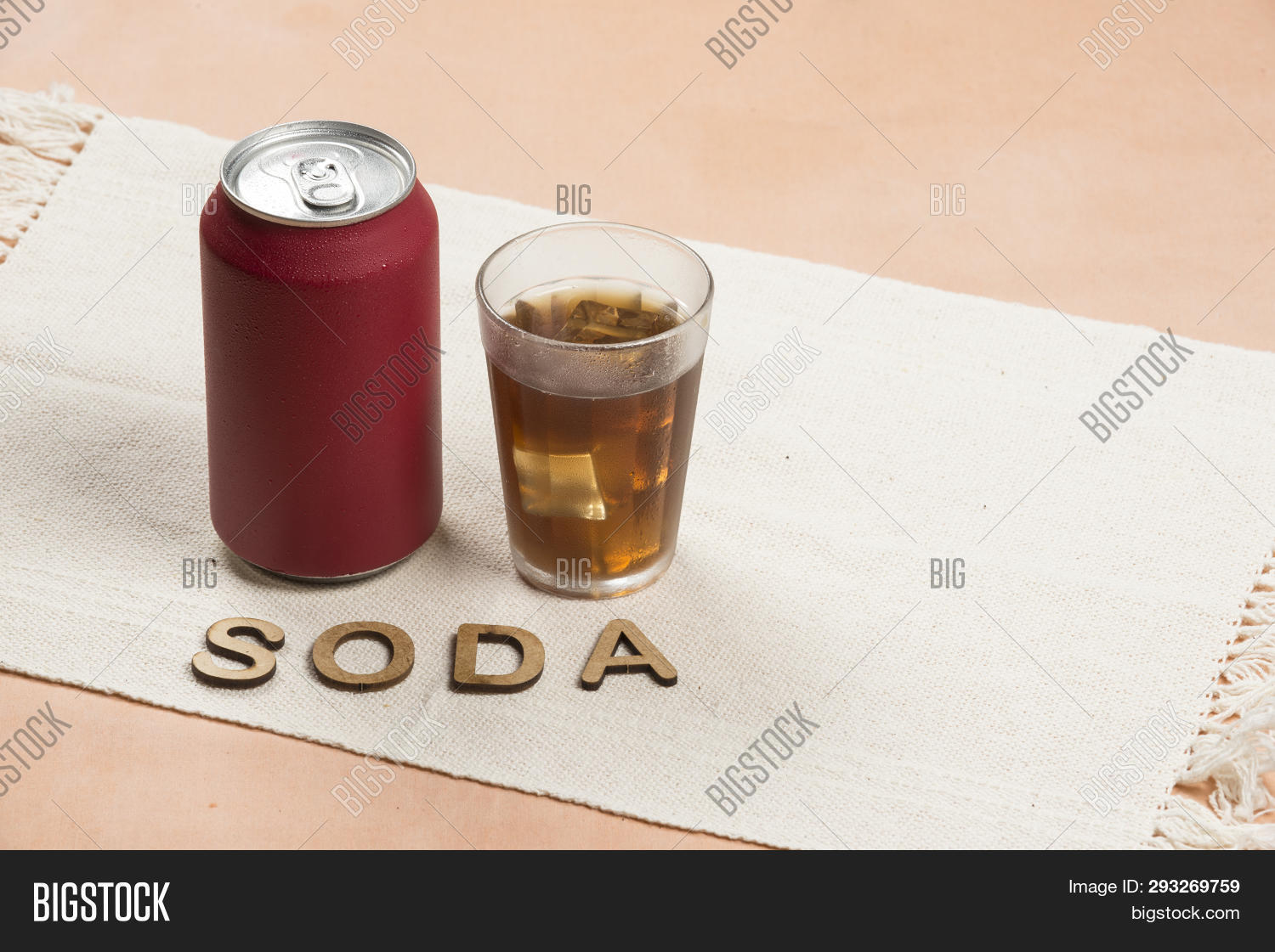 Red Soda Can Glass Image & Photo (Free Trial) | Bigstock
