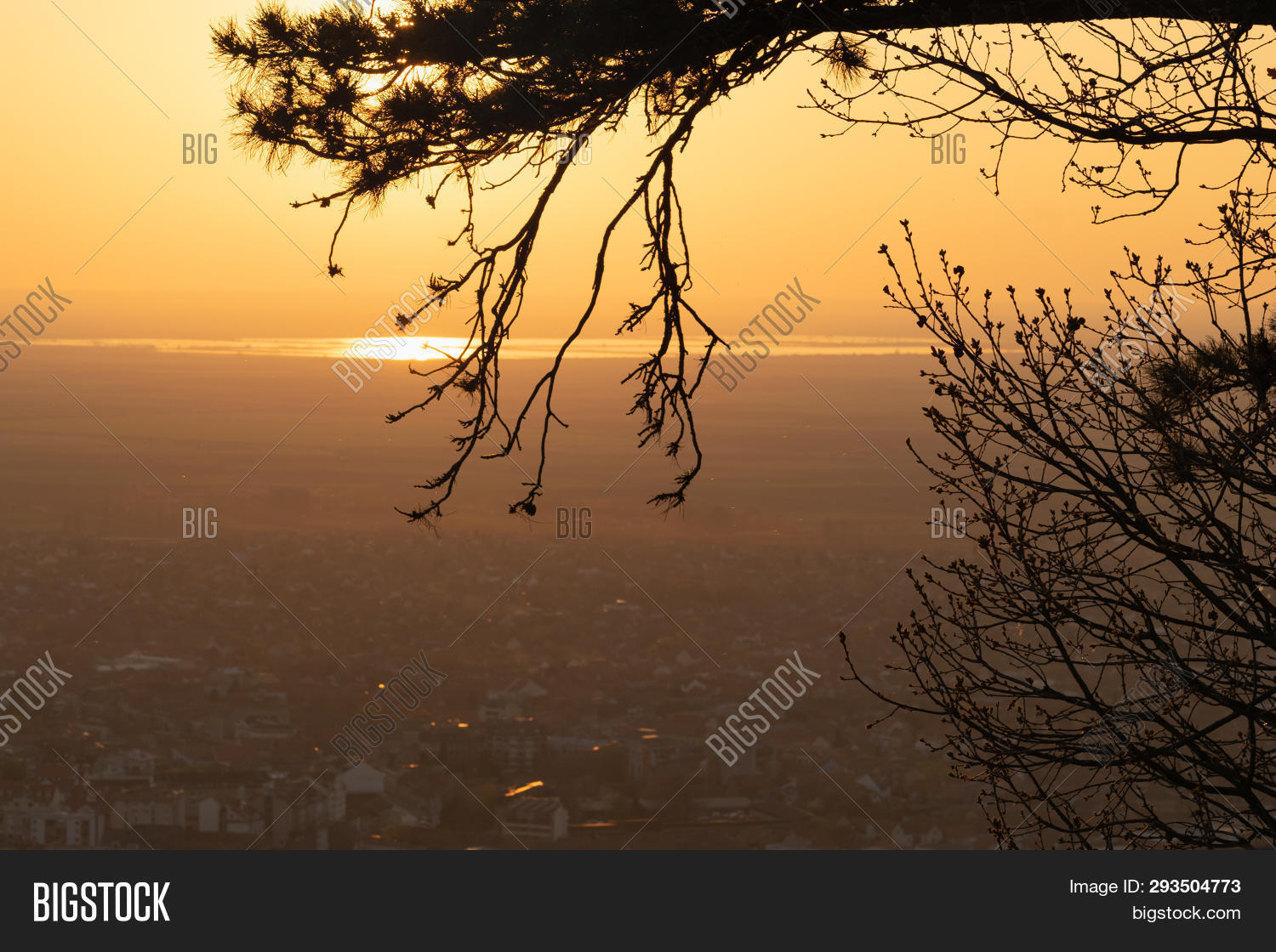 Sunset City Background Image & Photo (Free Trial) | Bigstock