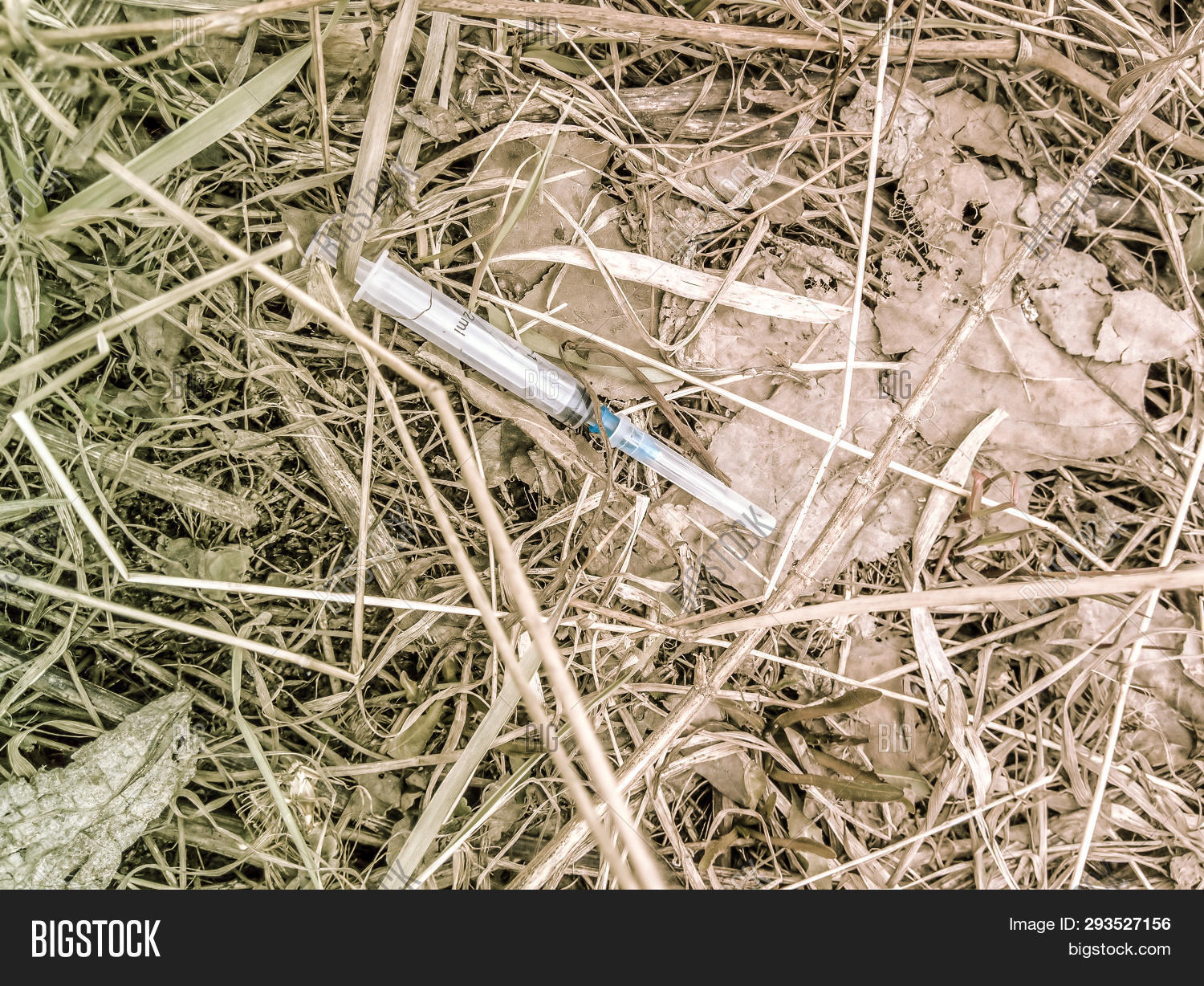 Used Syringe Lying On Image & Photo (Free Trial) | Bigstock