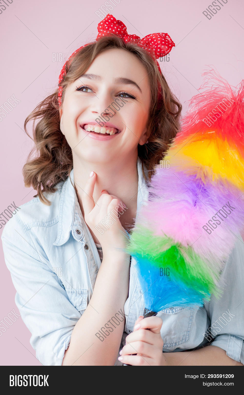 Cleaning Pin Woman. Image & Photo (Free Trial) | Bigstock