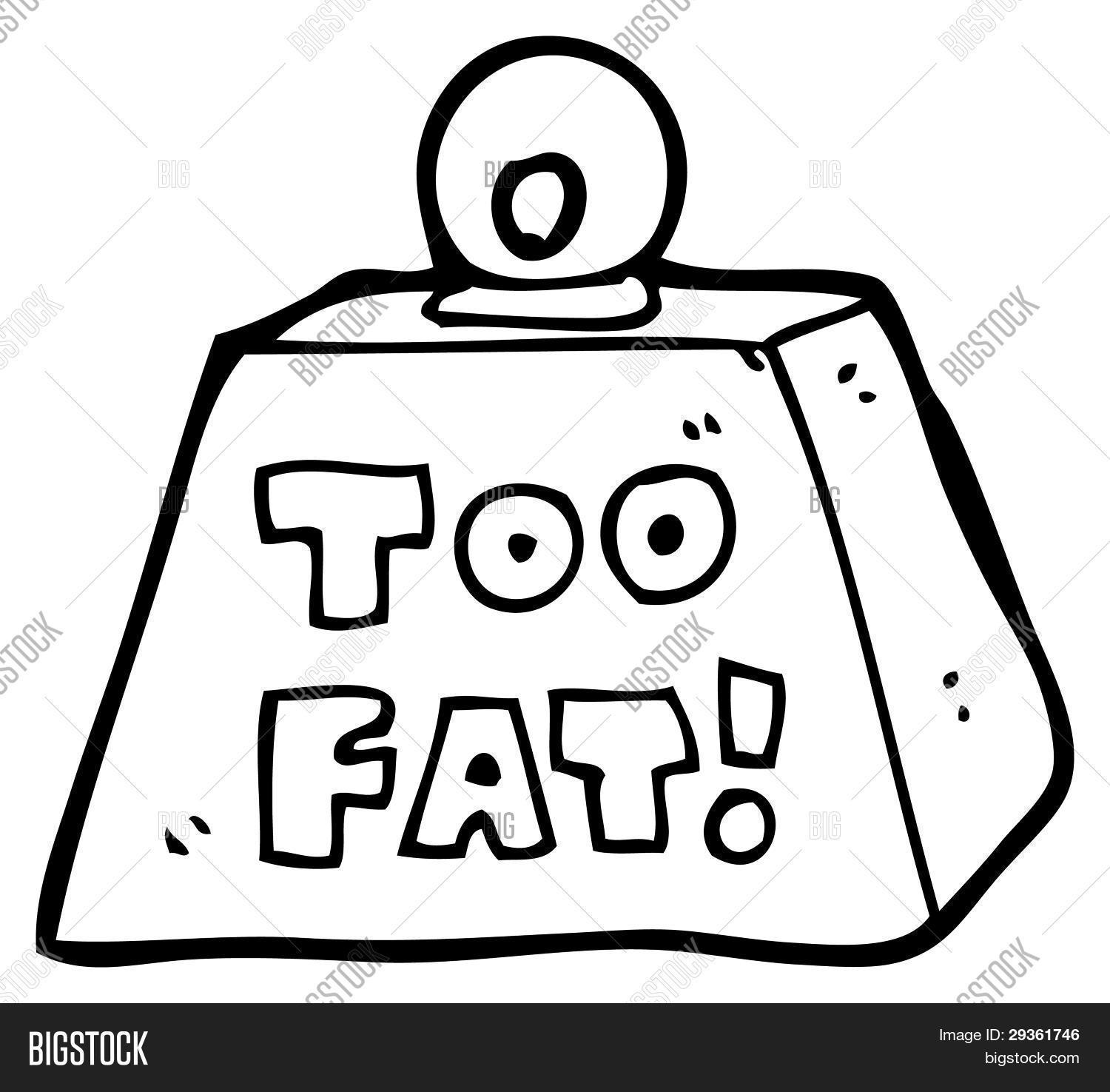Heavy Weight Cartoon ( Image & Photo (Free Trial) | Bigstock