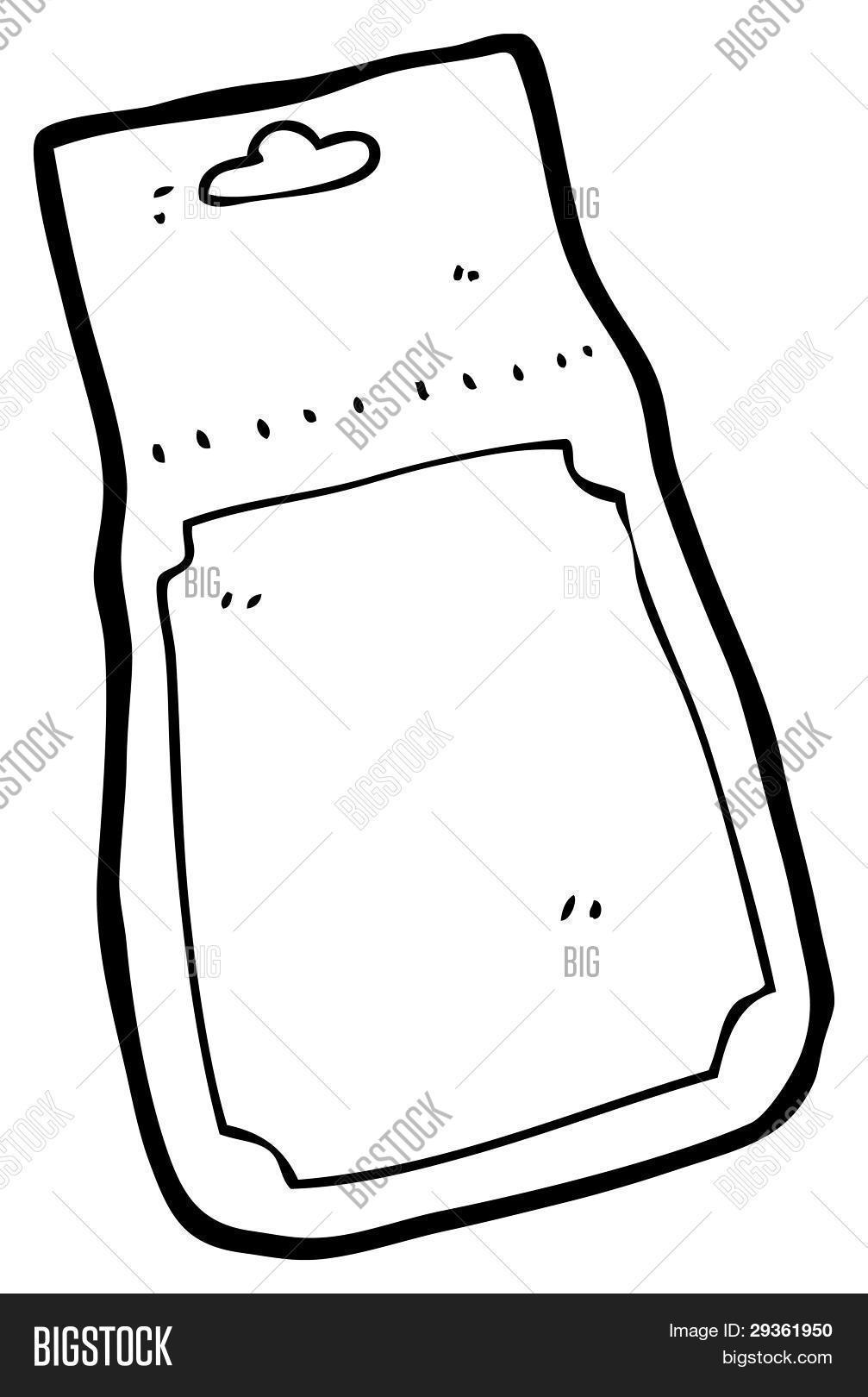 Plastic Packet Cartoon Image & Photo (Free Trial) | Bigstock