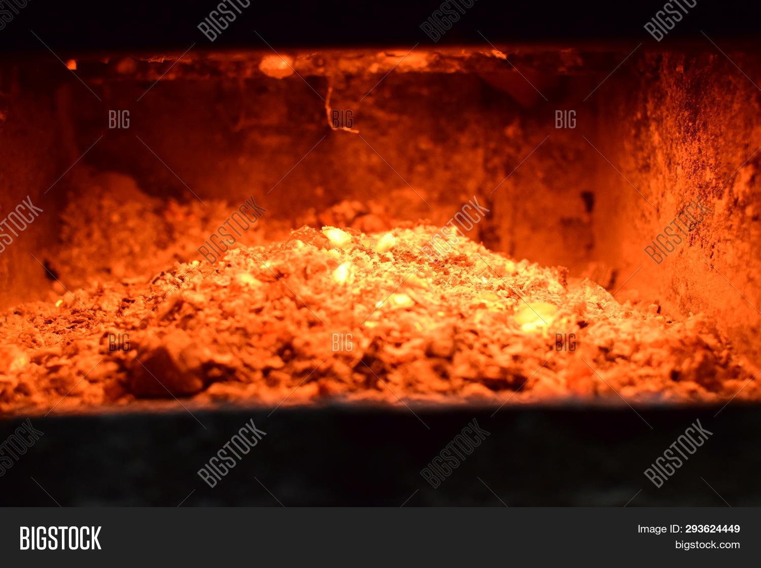 Hot Coals Stove Image & Photo (Free Trial) | Bigstock