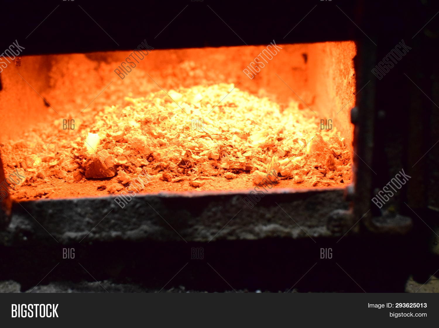 Hot Coals Stove Image & Photo (Free Trial) | Bigstock