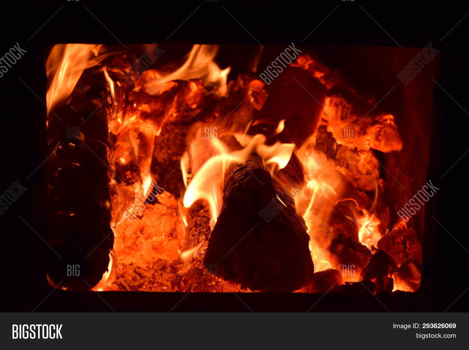 Hot Coals Stove Image & Photo (Free Trial) | Bigstock