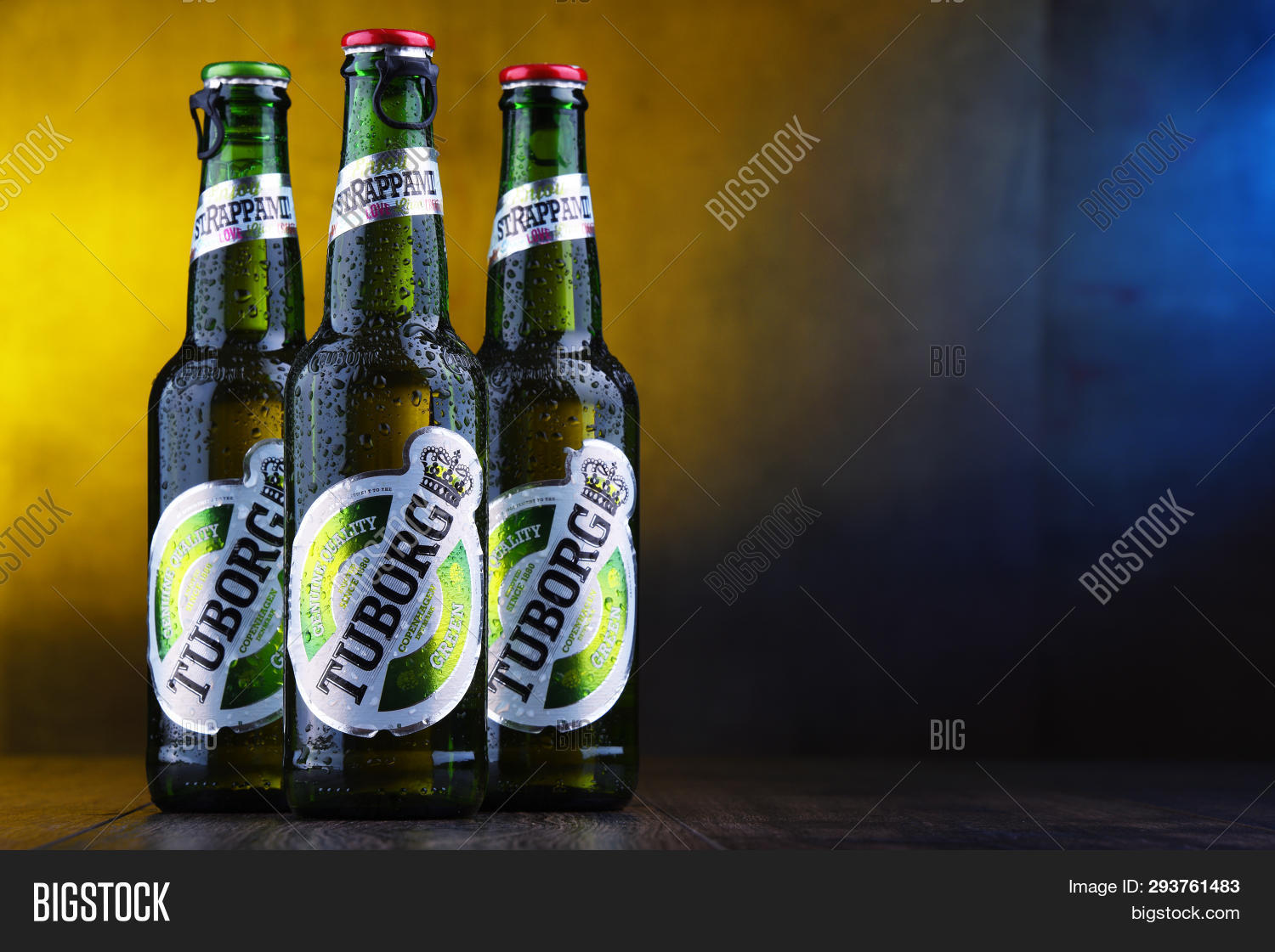 Bottles Tuborg Beer Image & Photo (Free Trial) | Bigstock