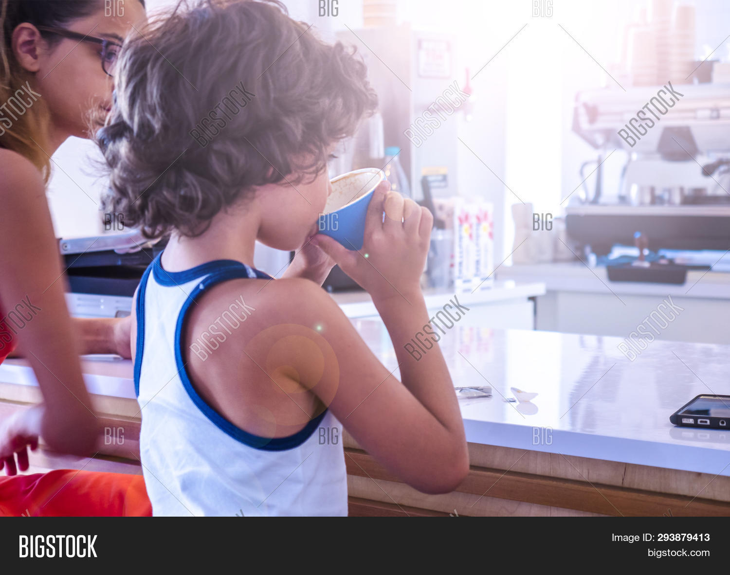 Cute Toddler Drinking Image & Photo (Free Trial) | Bigstock