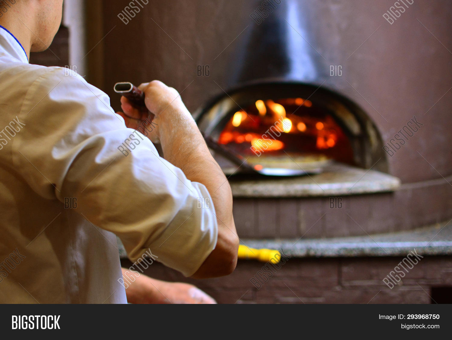 Pizza Maker Pizzeria Image & Photo (Free Trial) | Bigstock
