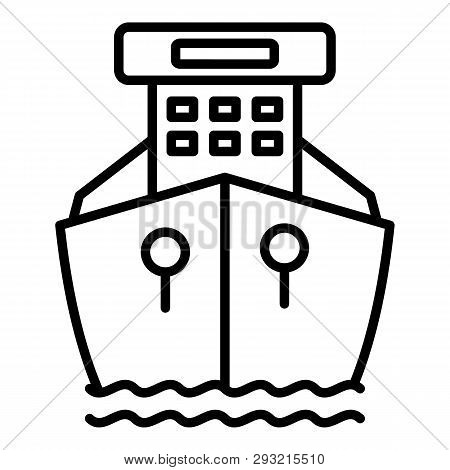 Front Ship Icon. Vector & Photo (Free Trial) | Bigstock