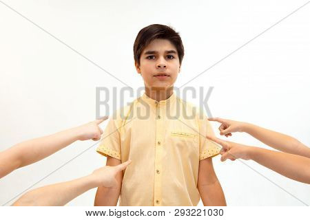 Little Boy Standing Image & Photo (Free Trial) | Bigstock