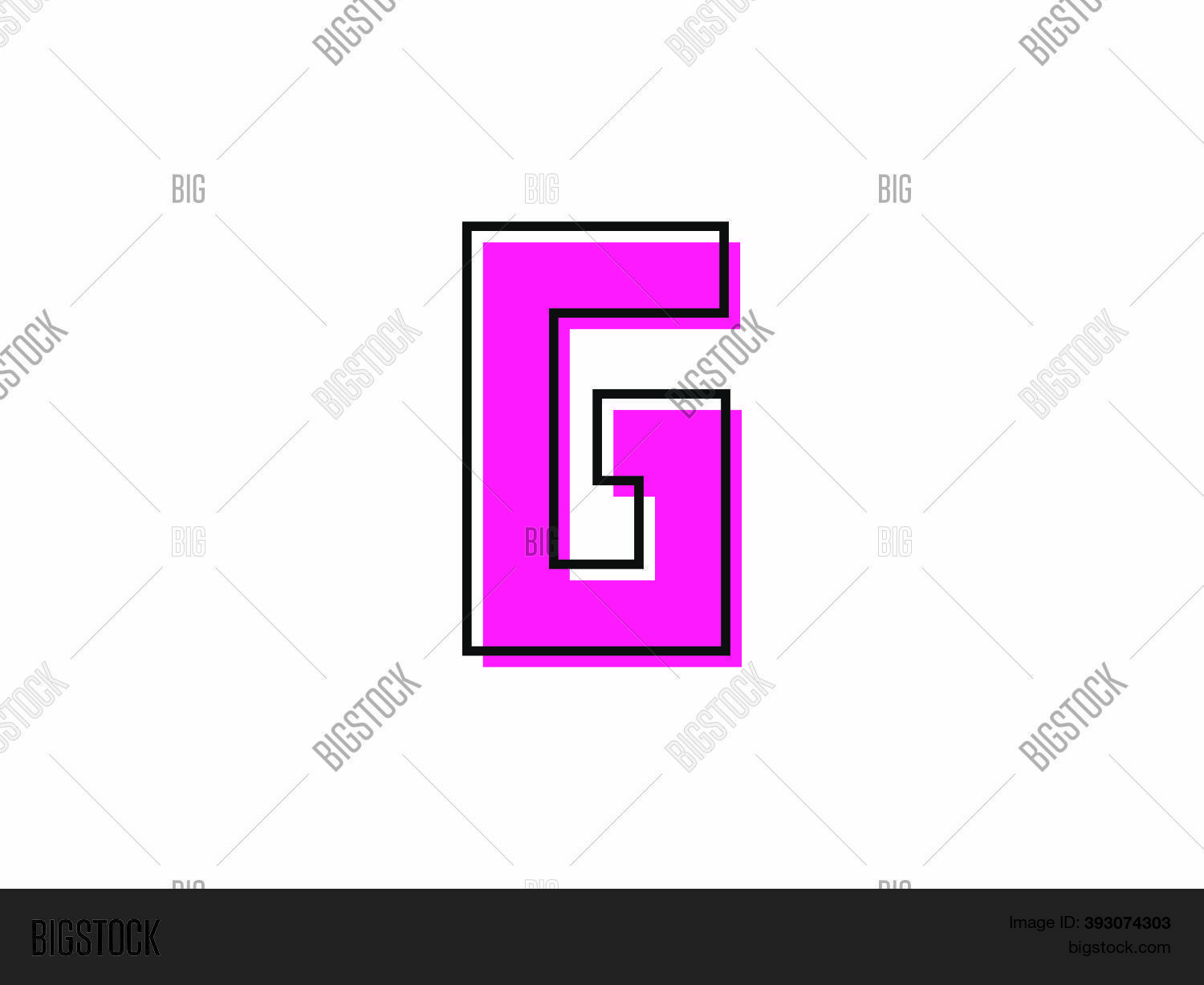 G Font Letter Made Vector & Photo (Free Trial) | Bigstock