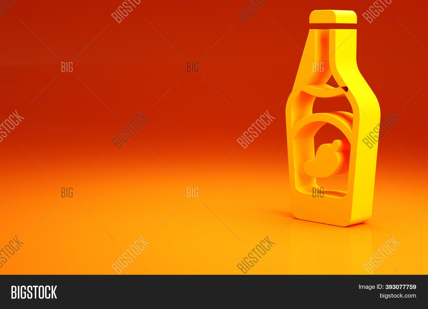 Yellow Ketchup Bottle Image & Photo (Free Trial) | Bigstock