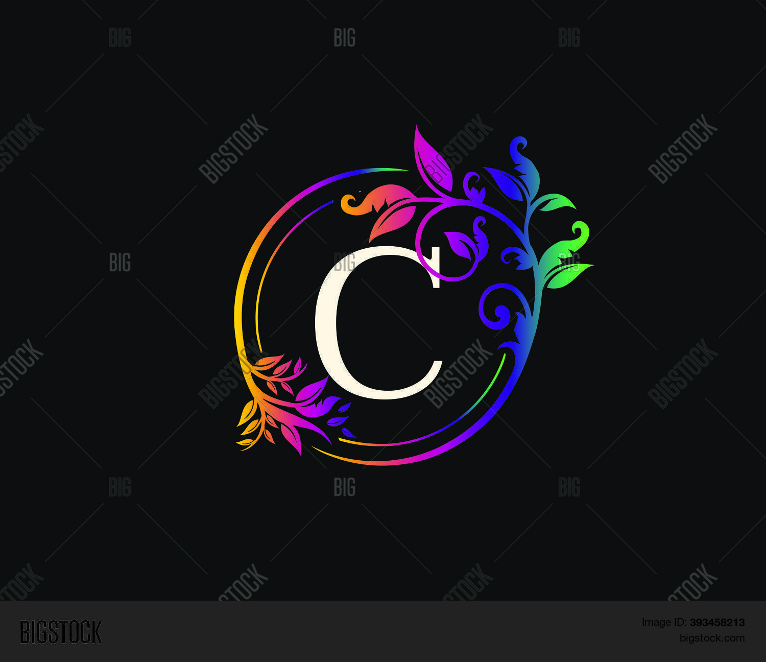 Luxury C Letter Vector & Photo (Free Trial) | Bigstock